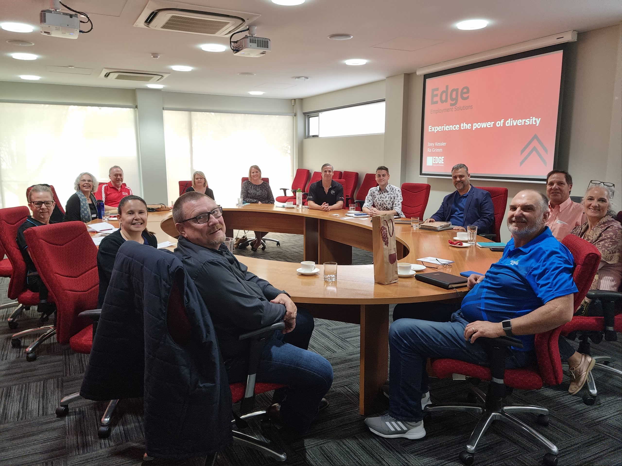 Network Referral Group session - Edge Employment Solutions